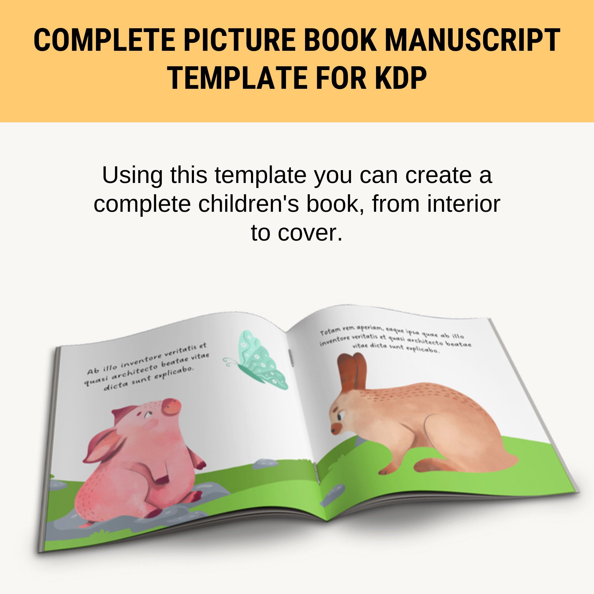 Picture Book Template KDP Bundle, 8.5x8.5, 5x8, 6x9, 8x10, 7x10, 8.5x11 ...