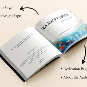 Children's Book Template Indesign 8.5x8.5, Premade Kids Book KDP, Kid ...