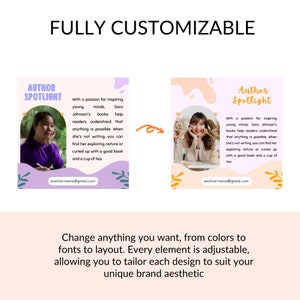 Instagram Templates Childrens Book Authors, Instagram Canva Template ...