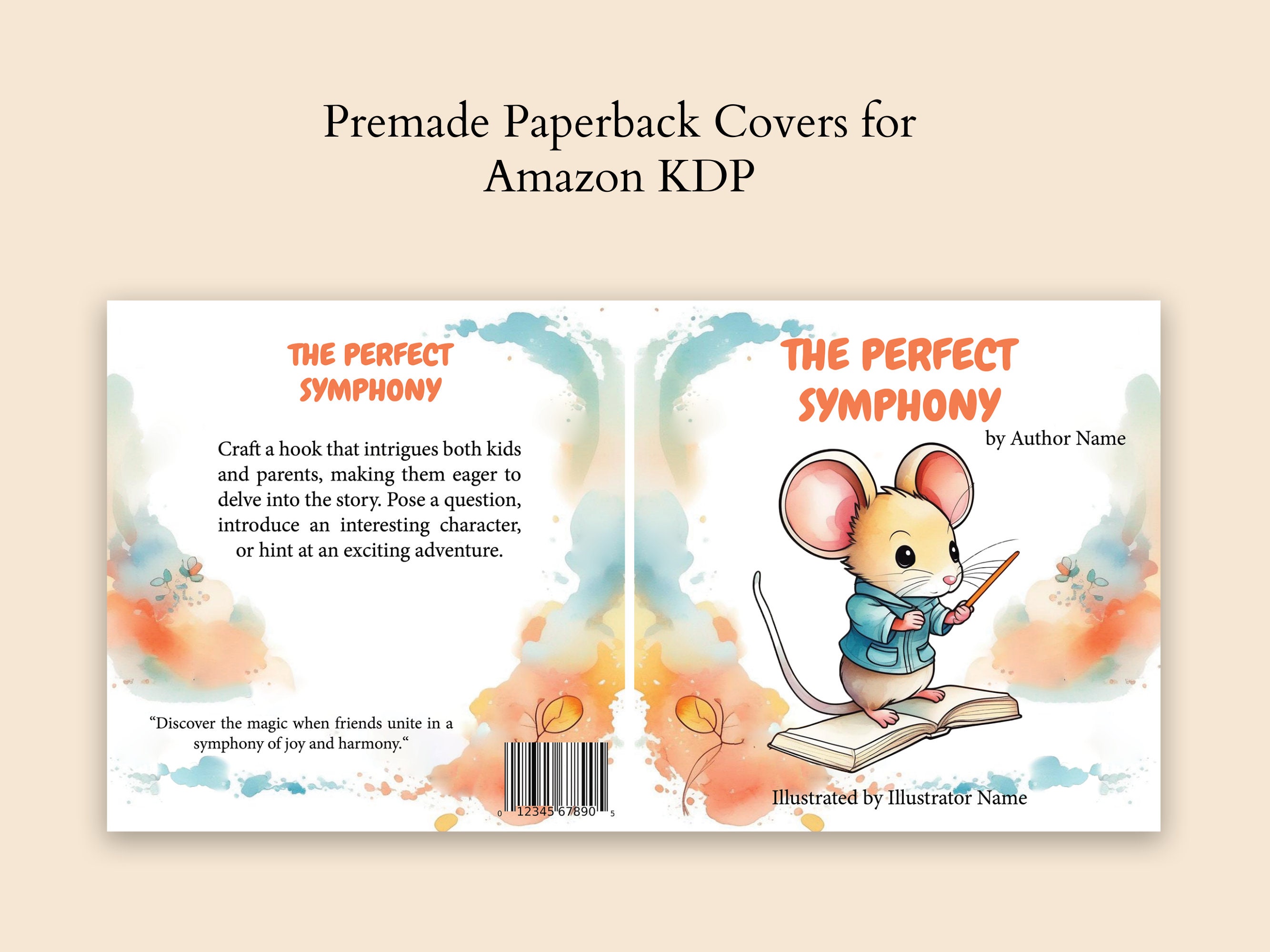 Children's Book Template Indesign 8.5x8.5, Premade Kids Book KDP, Kid ...