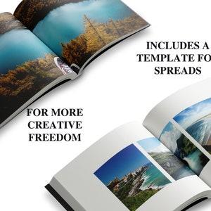 Custom Digital Photo Album Template 10x10, Digital Scrapbook Coffee ...