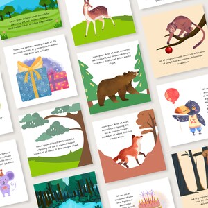 Children's Book Template 8.5x8.5” KDP Canva Template Picture Book ...