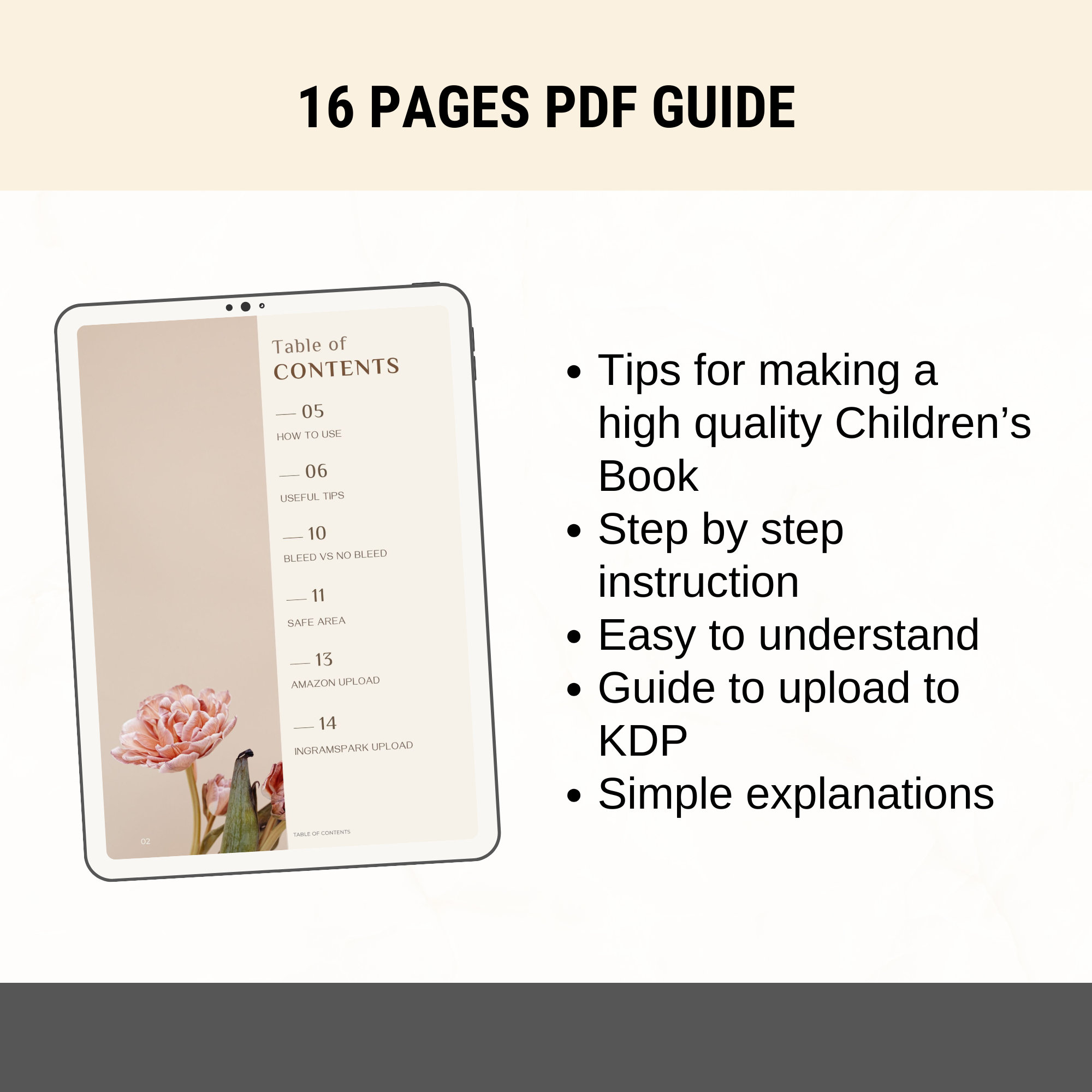 Children's Book Template 6x9” KDP Canva Template | Picture Book Design ...