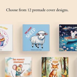 Children's Book Template Indesign 8.5x8.5, Premade Kids Book KDP, Kid ...