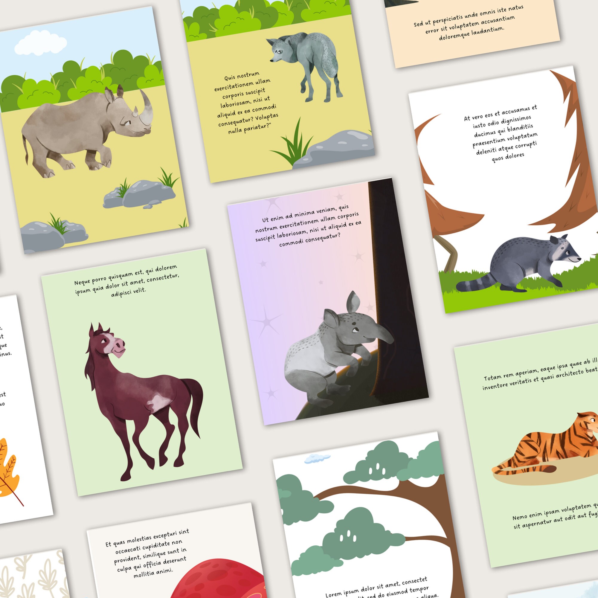 Picture Book Template 8.5x11 ” KDP Canva Template | Editable Book ...