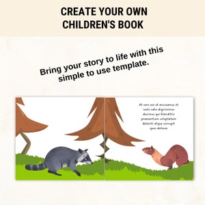 Children's Book Template 8.5x8.5” KDP Canva Template Picture Book ...