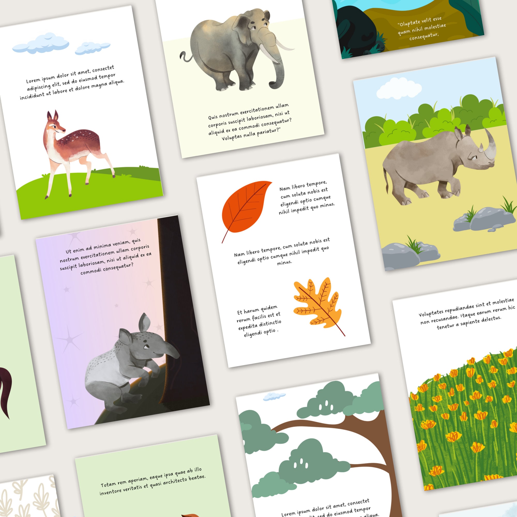 Children's Book Template 6x9” KDP Canva Template | Picture Book Design ...