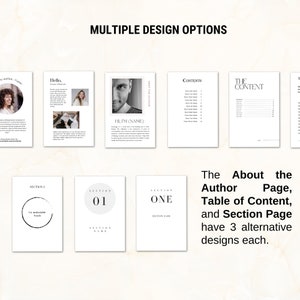 KDP Poetry Template 6x9 Book, Canva Poetry Template, Amazon KDP Self ...