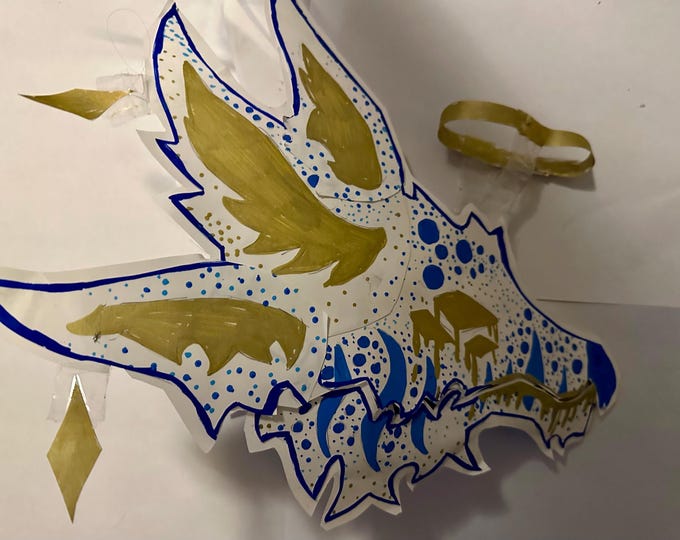 Angel Paper Dragon Puppet - Etsy