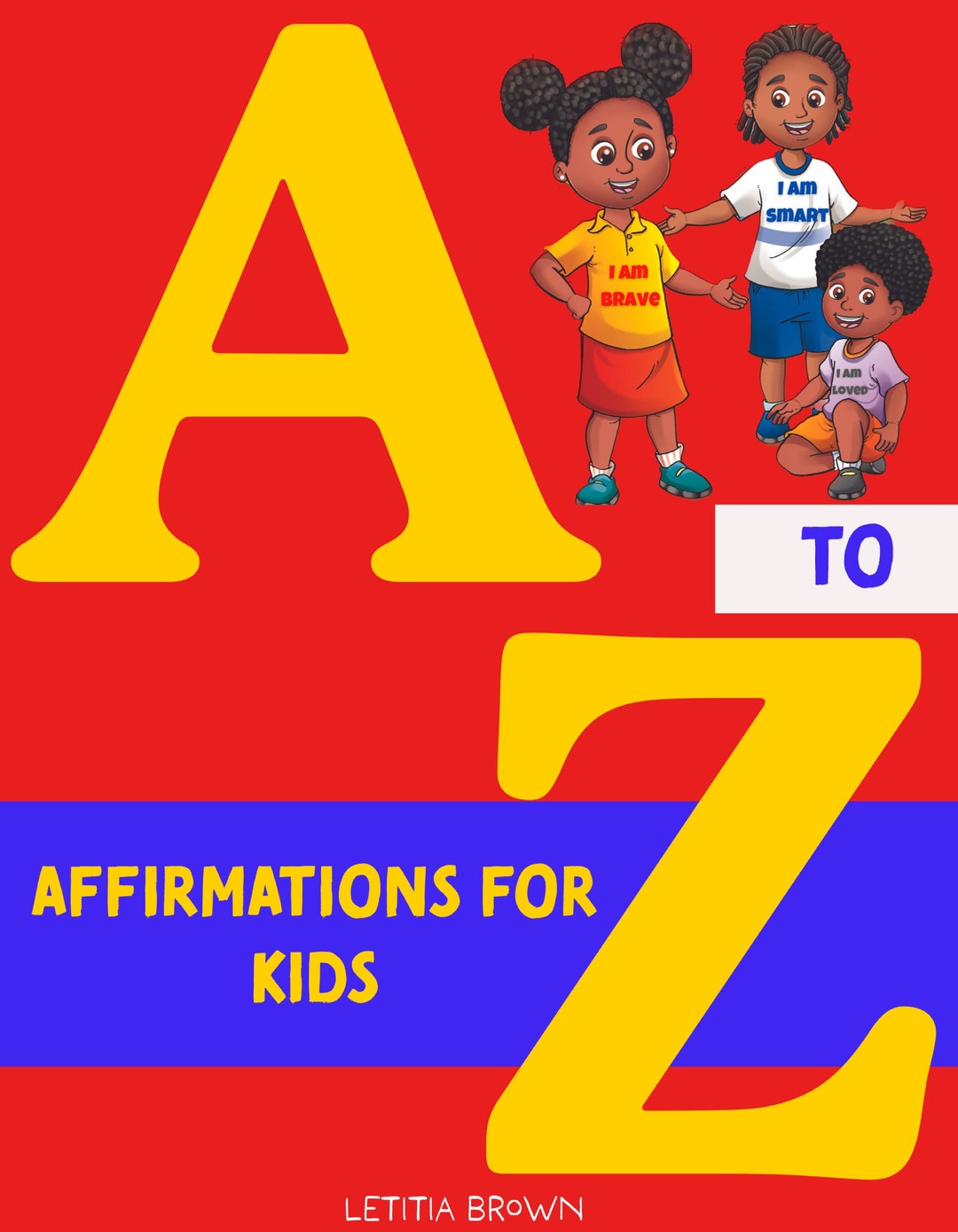 A to Z Affirmations for Kids, Daily Well-being Mindfulness Gift, Self ...