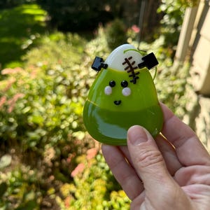 Candy Corn, Fused Glass Halloween Decorations - Etsy