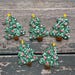 Candy Christmas Trees, Fuses Glass Ornaments - Etsy