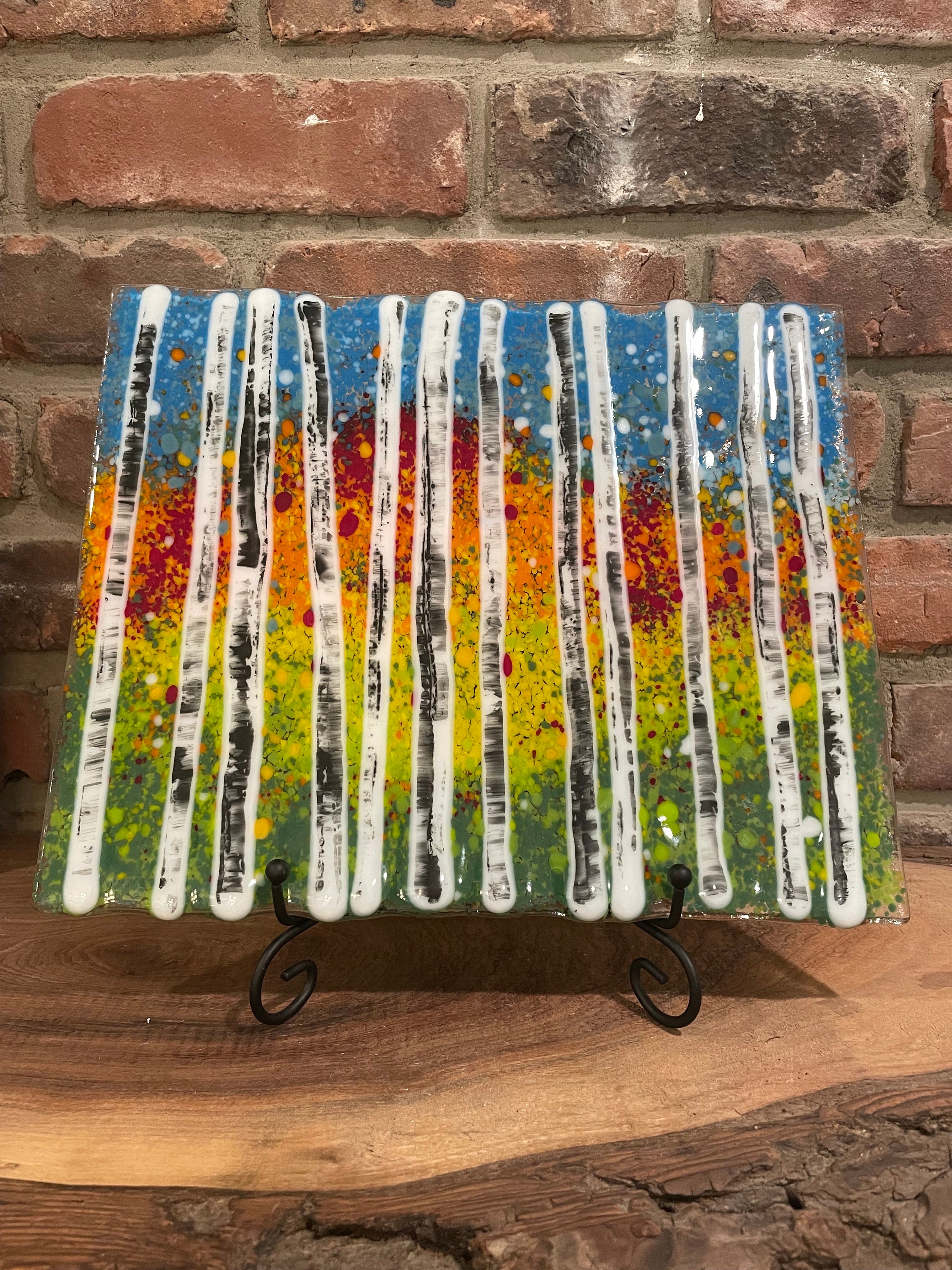 Aspen Tree Rainbow Panel - Etsy