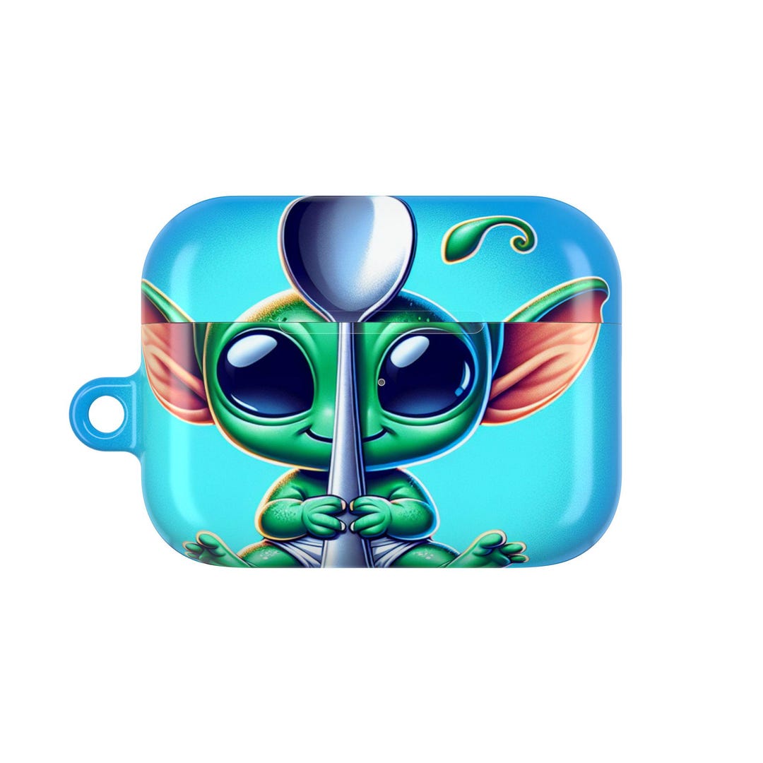 Cute Baby Alien AirPod Case, Fun Accessories for Tech Lovers, Unique ...
