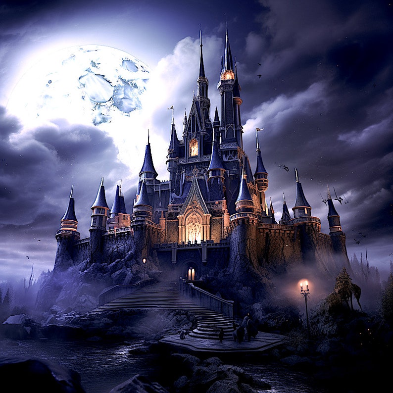 The Castles of the Villains - Etsy