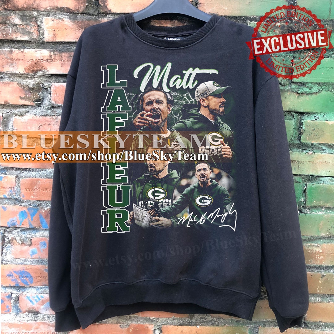Matt Lafleur Homage Sweatshirt Green Bay Football Graphic Tee ...