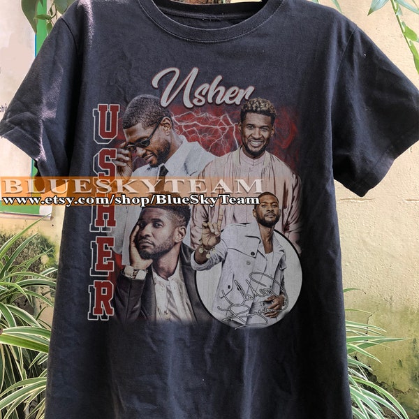 Usher Graphic Tee Shirt - Etsy