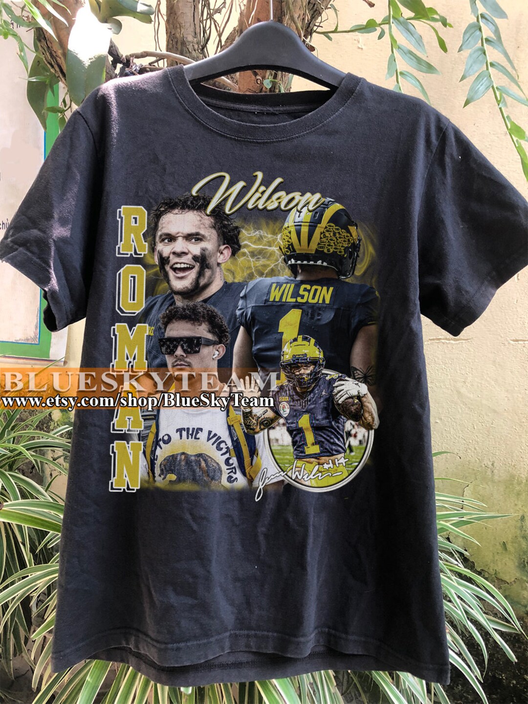 Vintage 90s Graphic Style Roman Wilson T-shirt, Roman Wilson Shirt ...