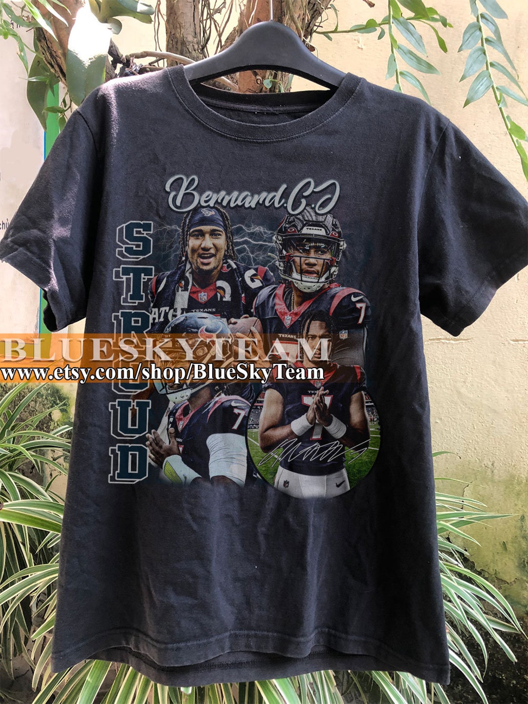 Cj Stroud Vintage 90s Graphic Style T-shirt, Cj Stroud Shirt, Vintage ...