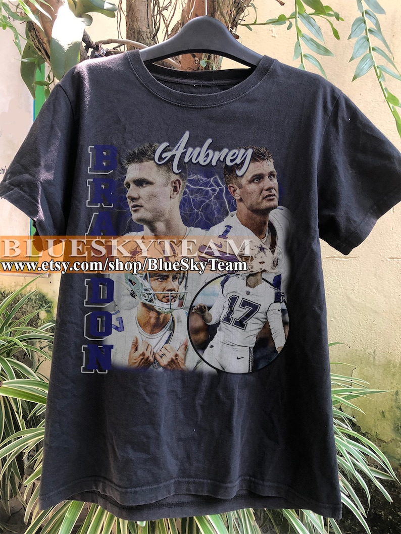 Vintage 90s Graphic Style Brandon Aubrey T-shirt,brandon Aubrey Shirt ...