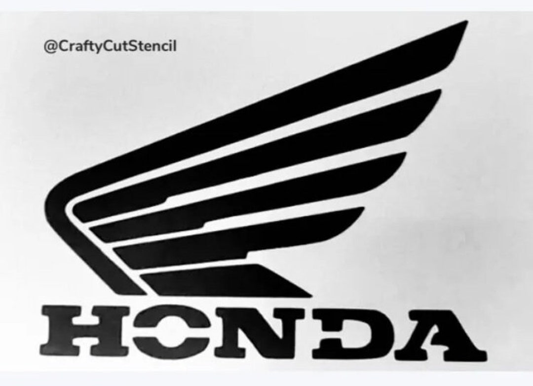 Honda Logo Stencil Durable & Reusable Stencils 7x4 Inch FREE - Etsy