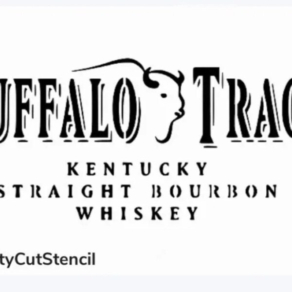Buffalo Trace Stencil - Etsy