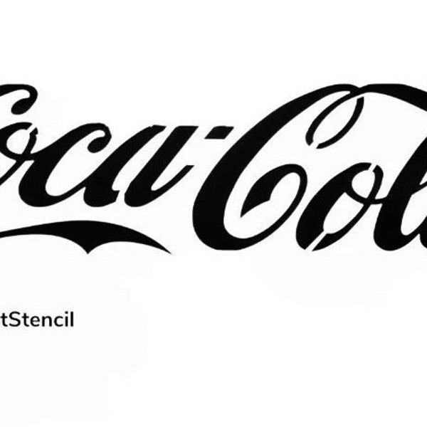 Cocacola Stencil - Etsy