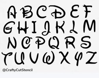 Star Wars Logo Disney Stencil Durable & Reusable Stencils 7x4 - Etsy