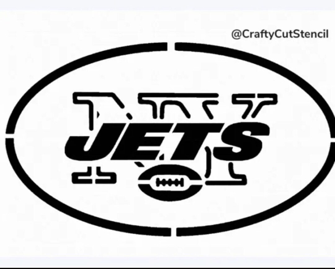 New York Jets Stencil Durable & Reusable Stencils 7x4 Inch FREE ...
