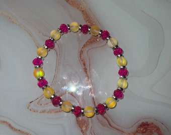Strawberry Lemonade Bracelet - Etsy