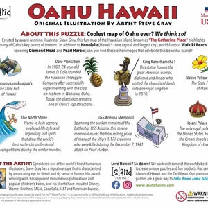 Oahu Hawaii Jigsaw Puzzle - 500 Pieces - Made in USA - Etsy