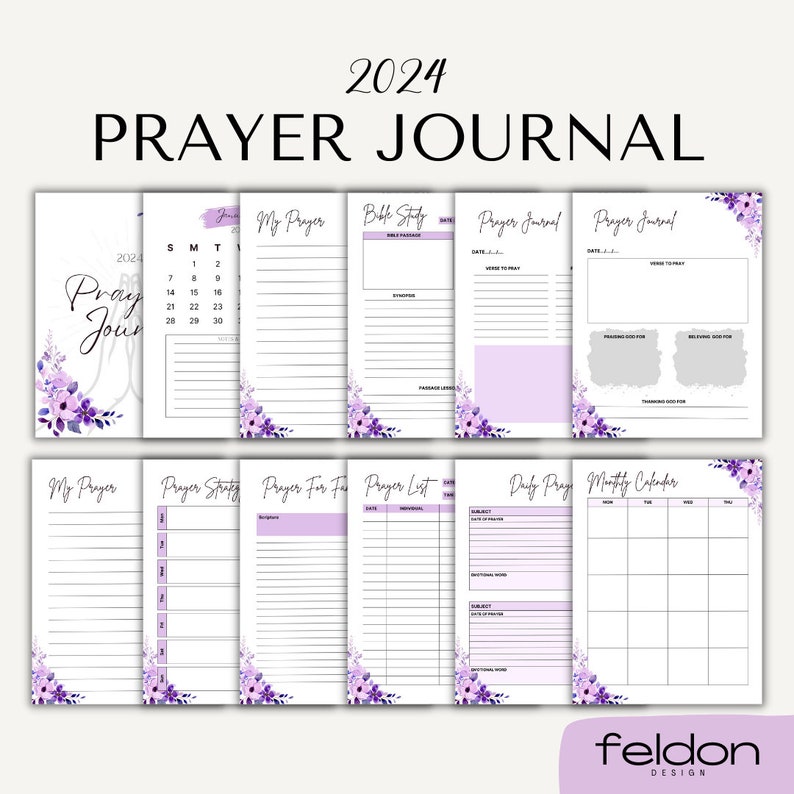 Printable Prayer Journal Prayer Journal Pdf Prayer Journal Prayer