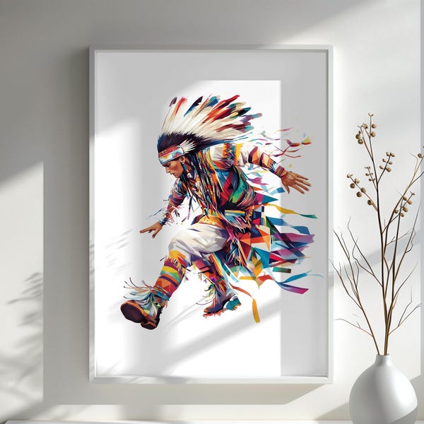 Tribal Poster - Etsy
