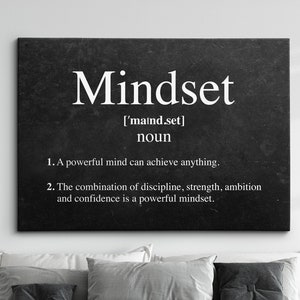 Mindset Definition Quote Entrepreneur Motivational Inspirational ...
