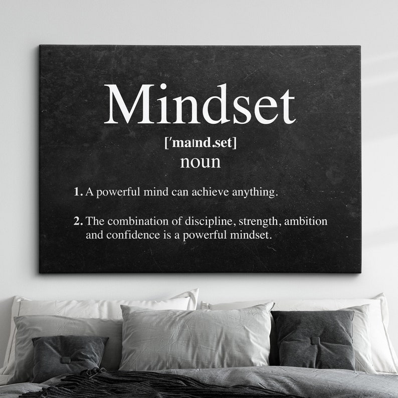 Mindset Definition Quote Entrepreneur Motivational Inspirational ...