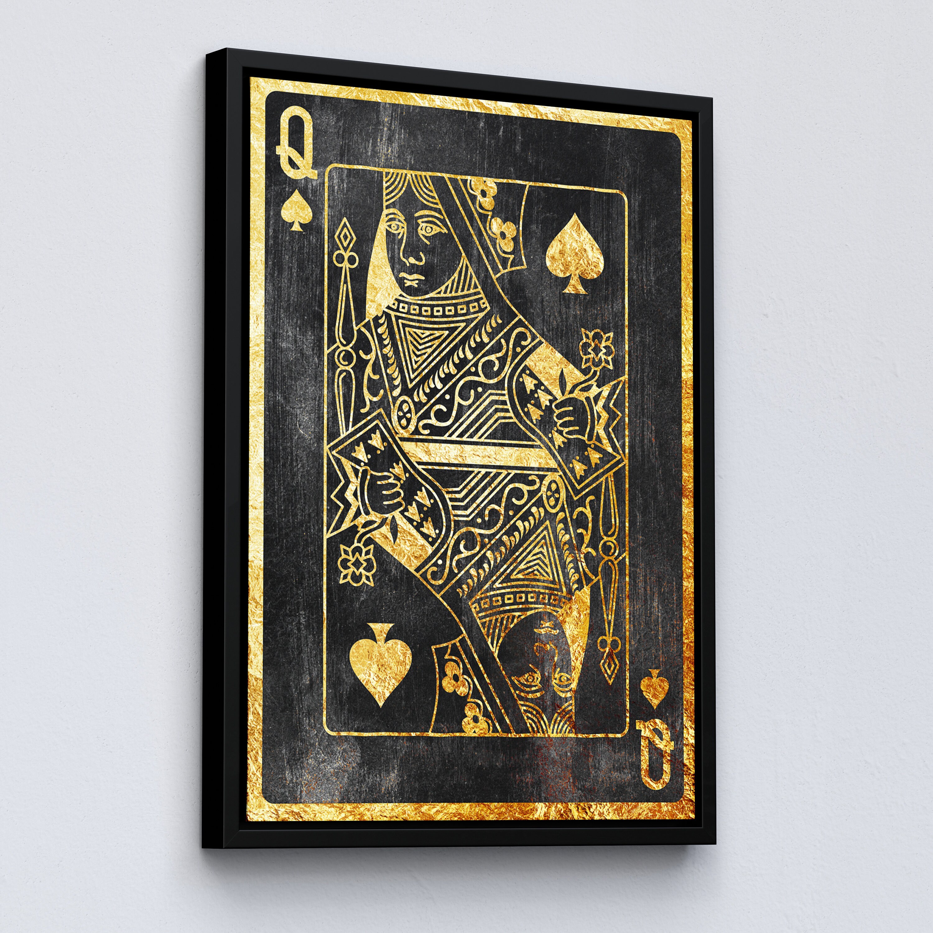 Queen Spades Playing Cards King Ace Love Wife Husband His Hers Family ...
