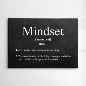 Mindset Definition Quote Entrepreneur Motivational Inspirational ...