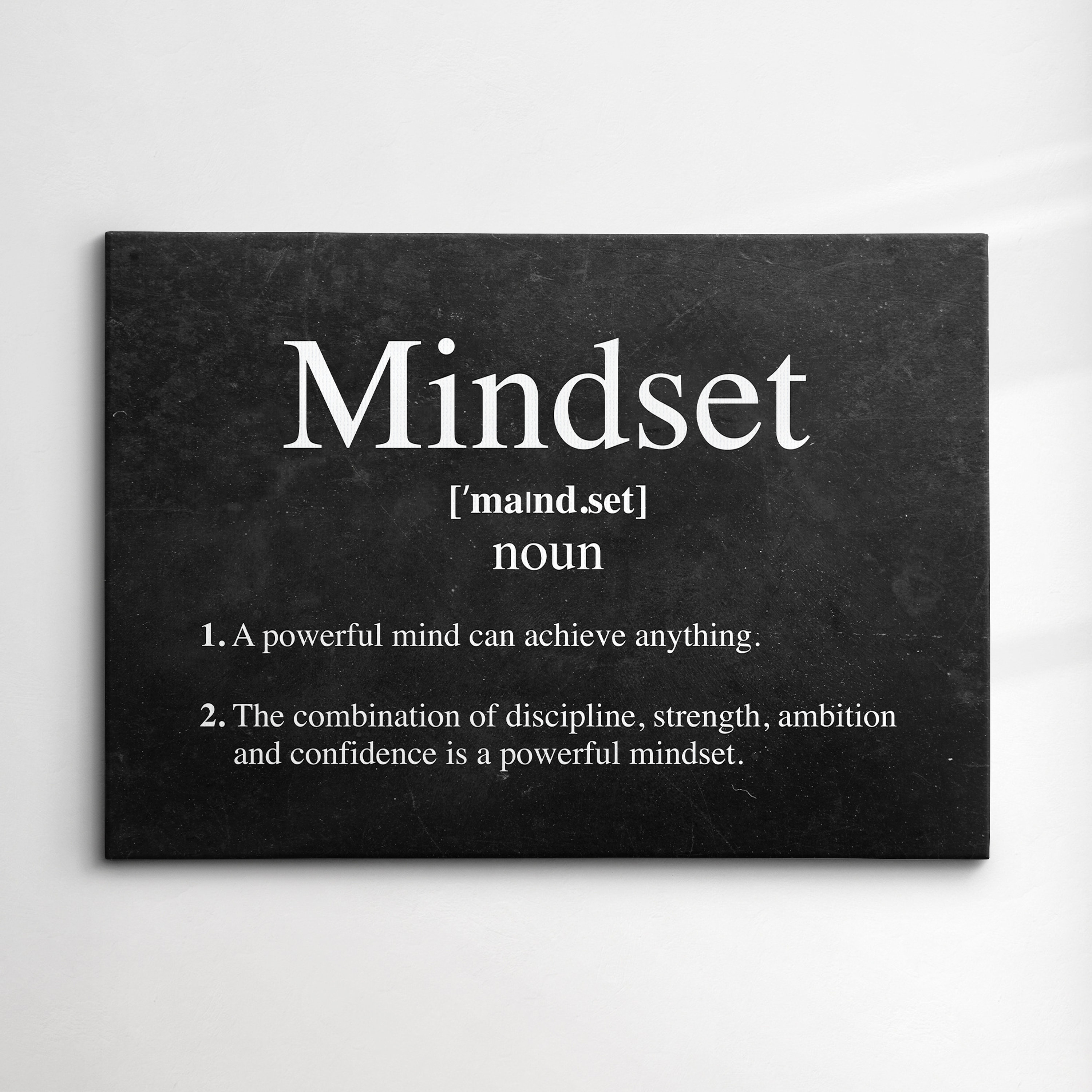 Mindset Definition Quote Entrepreneur Motivational Inspirational ...