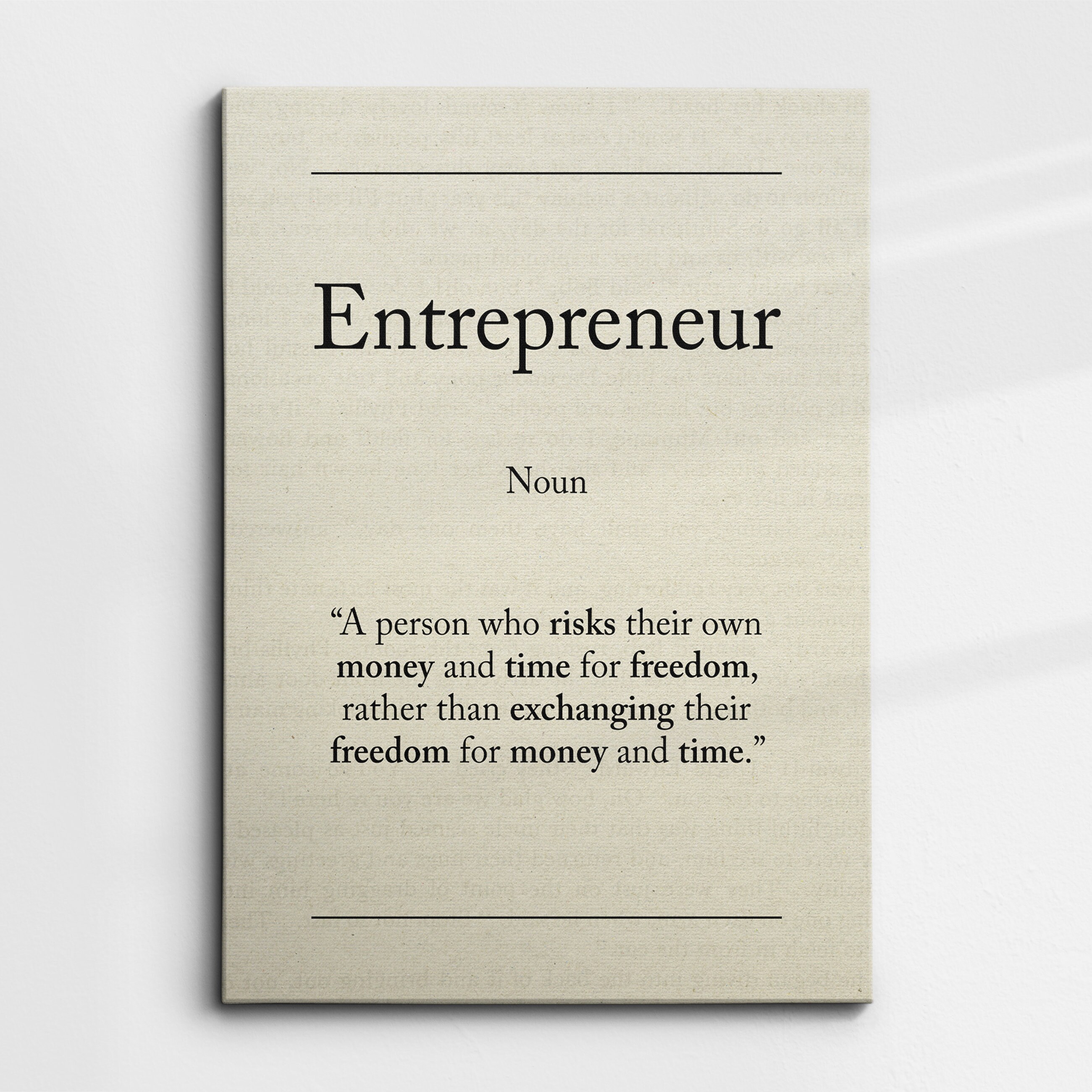 Entrepreneur Book Page Definition Quote Motivational Inspirational ...