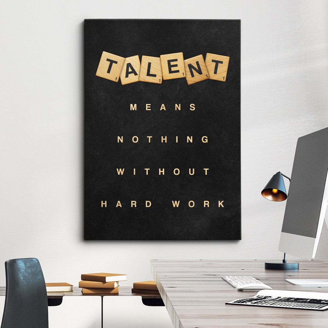 Talent Definition Quote Puzzle Pieces Motivational Inspirational ...