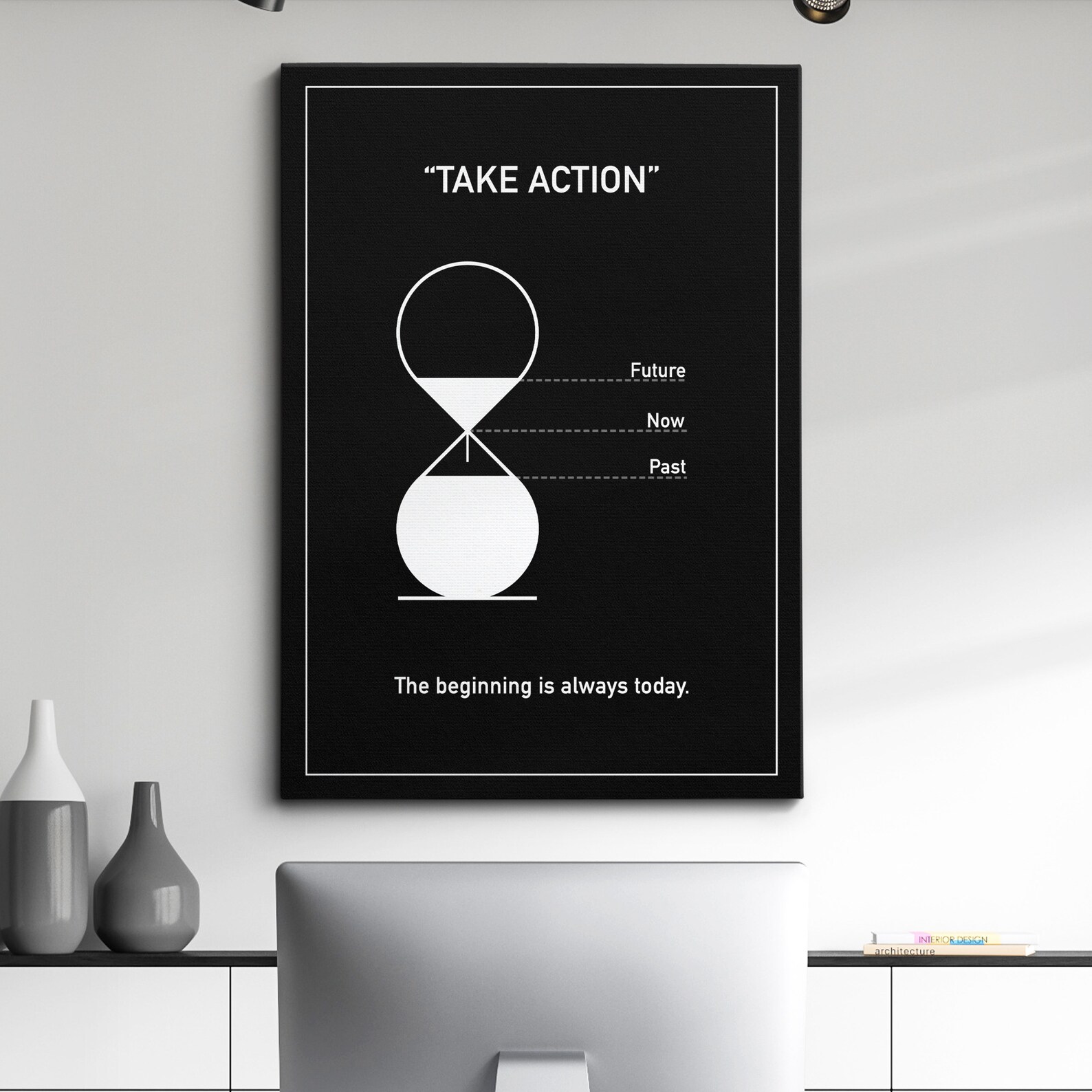 Take Action Quote Beginning is Always Today Motivational Inspirational ...