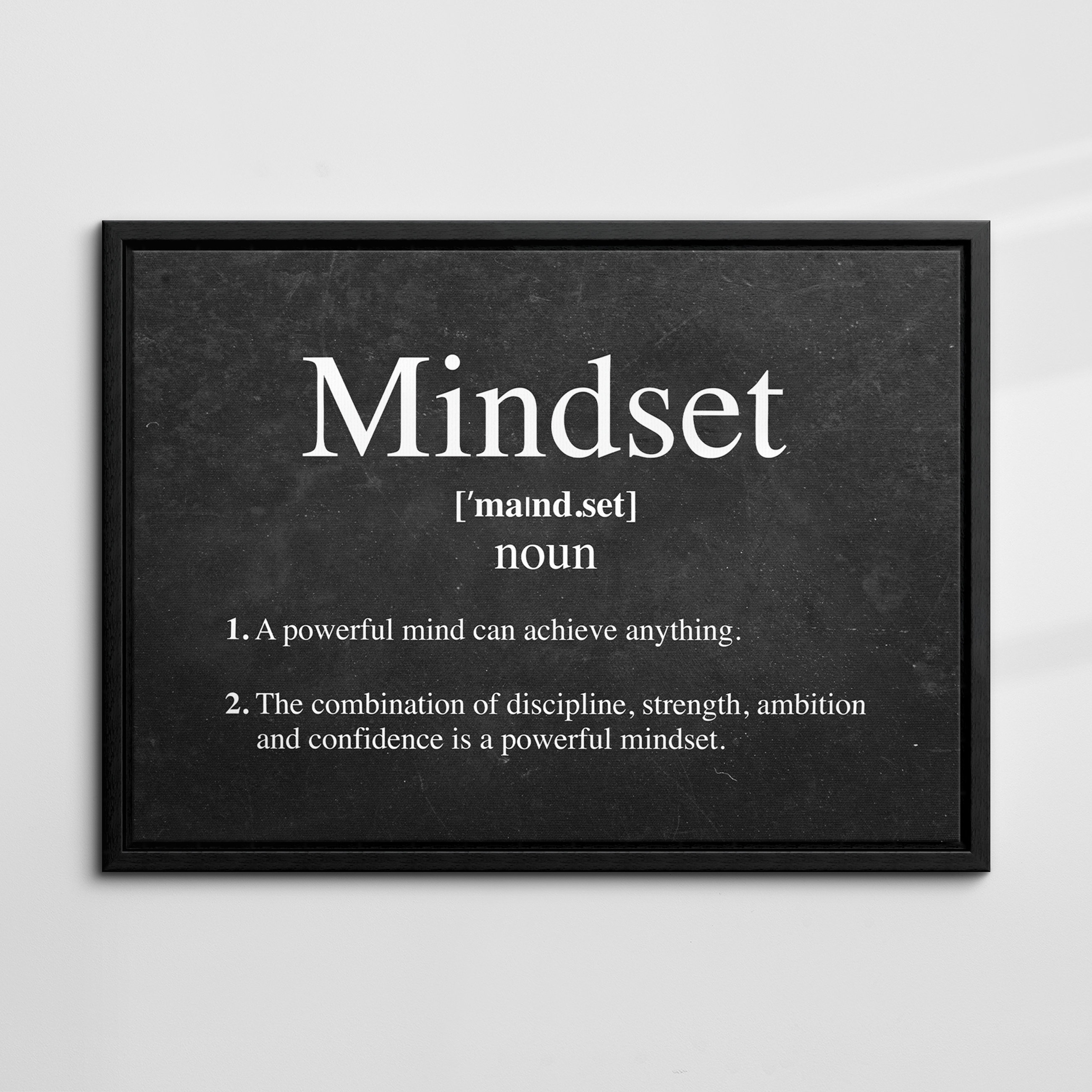 Mindset Definition Quote Entrepreneur Motivational Inspirational ...
