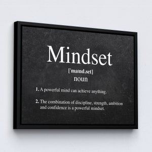Mindset Definition Quote Entrepreneur Motivational Inspirational ...