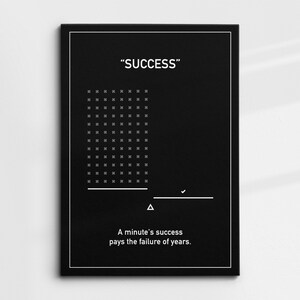 Success Quote Pays the Failures of Years Motivational Inspirational ...