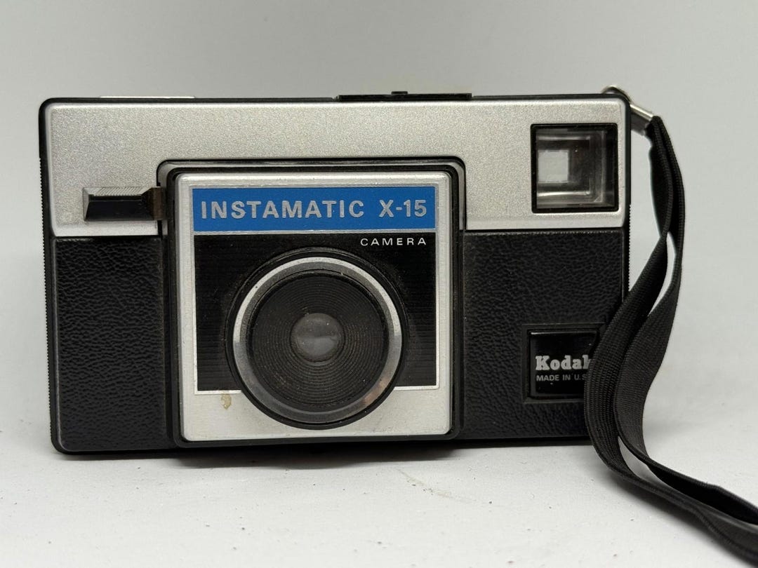 Kodak Instamatic X-15 Film Camera Vintage 1970 Untested - Etsy