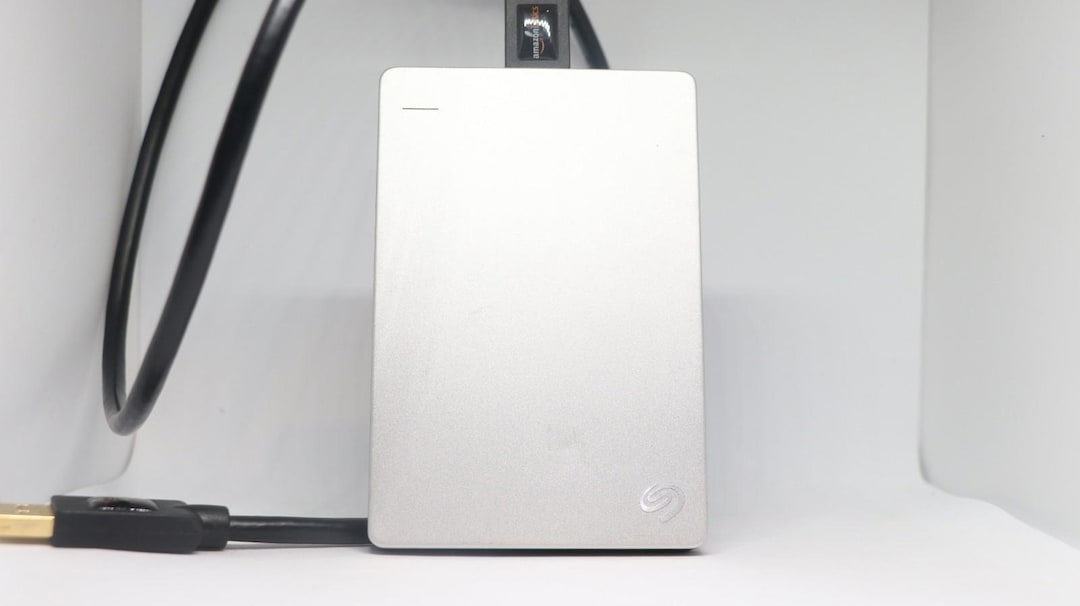 Seagate SRD00F1 Backup Plus 1 TB Portable Hard Drive USB3.0 Silver - Etsy