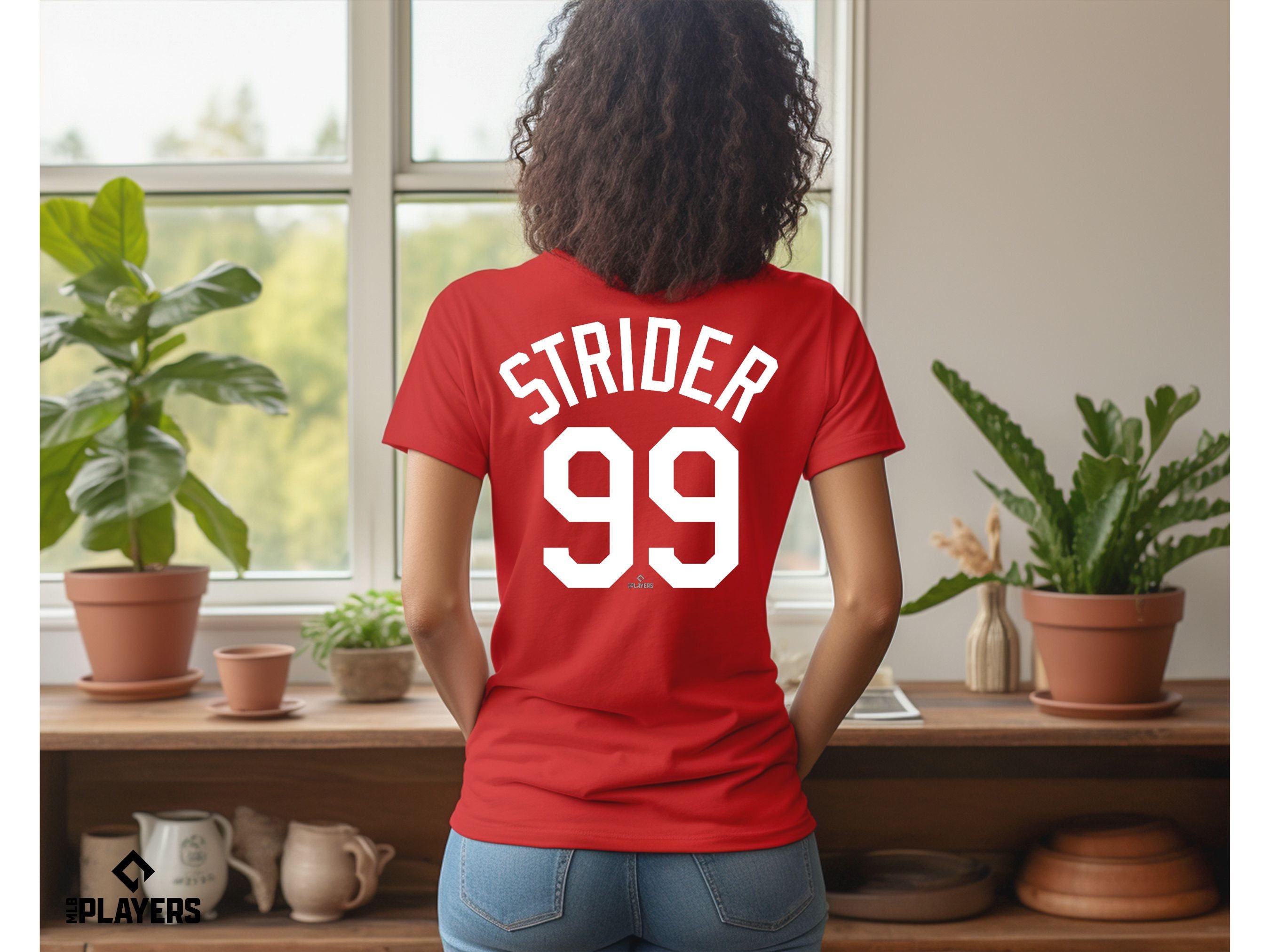 Spencer Strider Jersey T-shirt MLB Players Inc. Licensed - Etsy