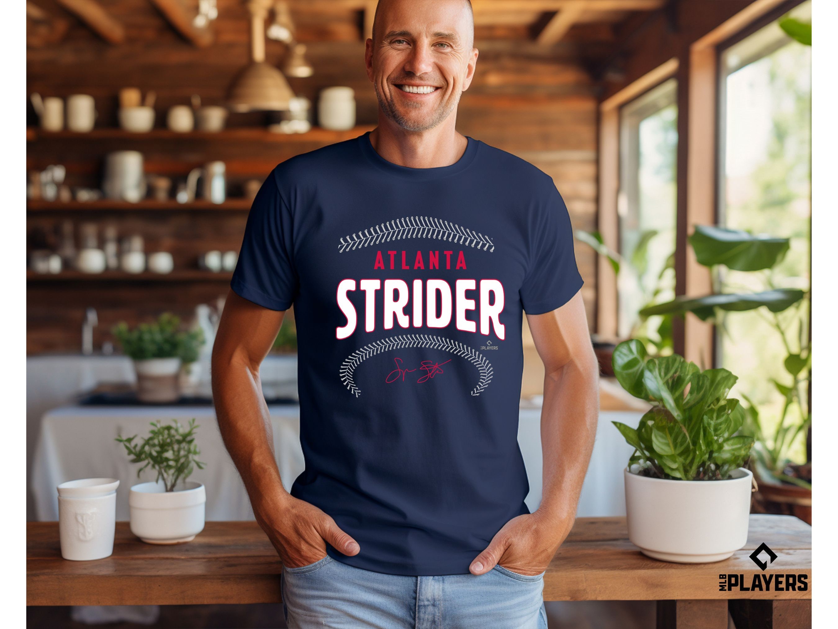 Spencer Strider Jersey T-shirt MLB Players Inc. Licensed - Etsy