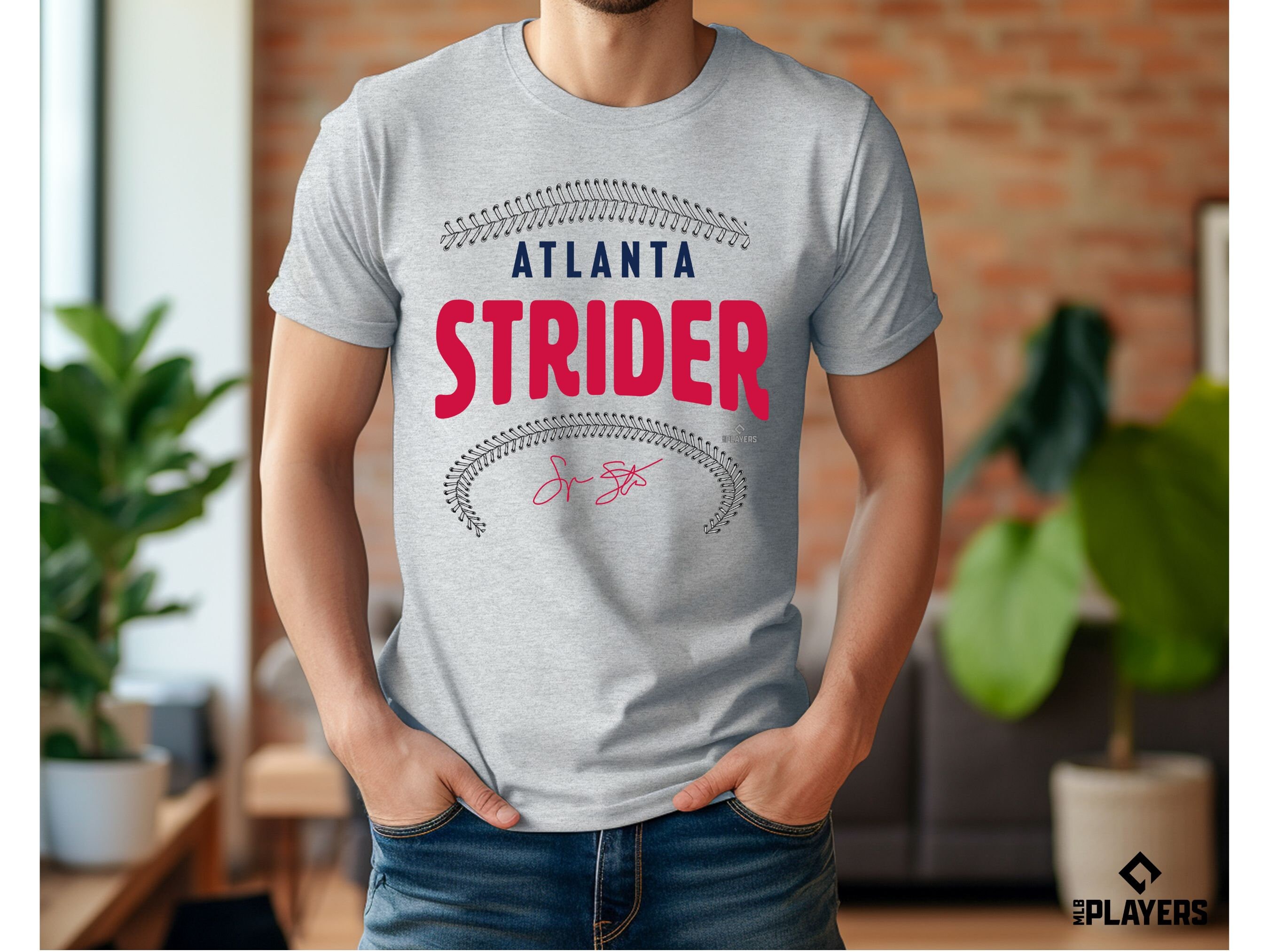 Spencer Strider Jersey T-shirt MLB Players Inc. Licensed - Etsy