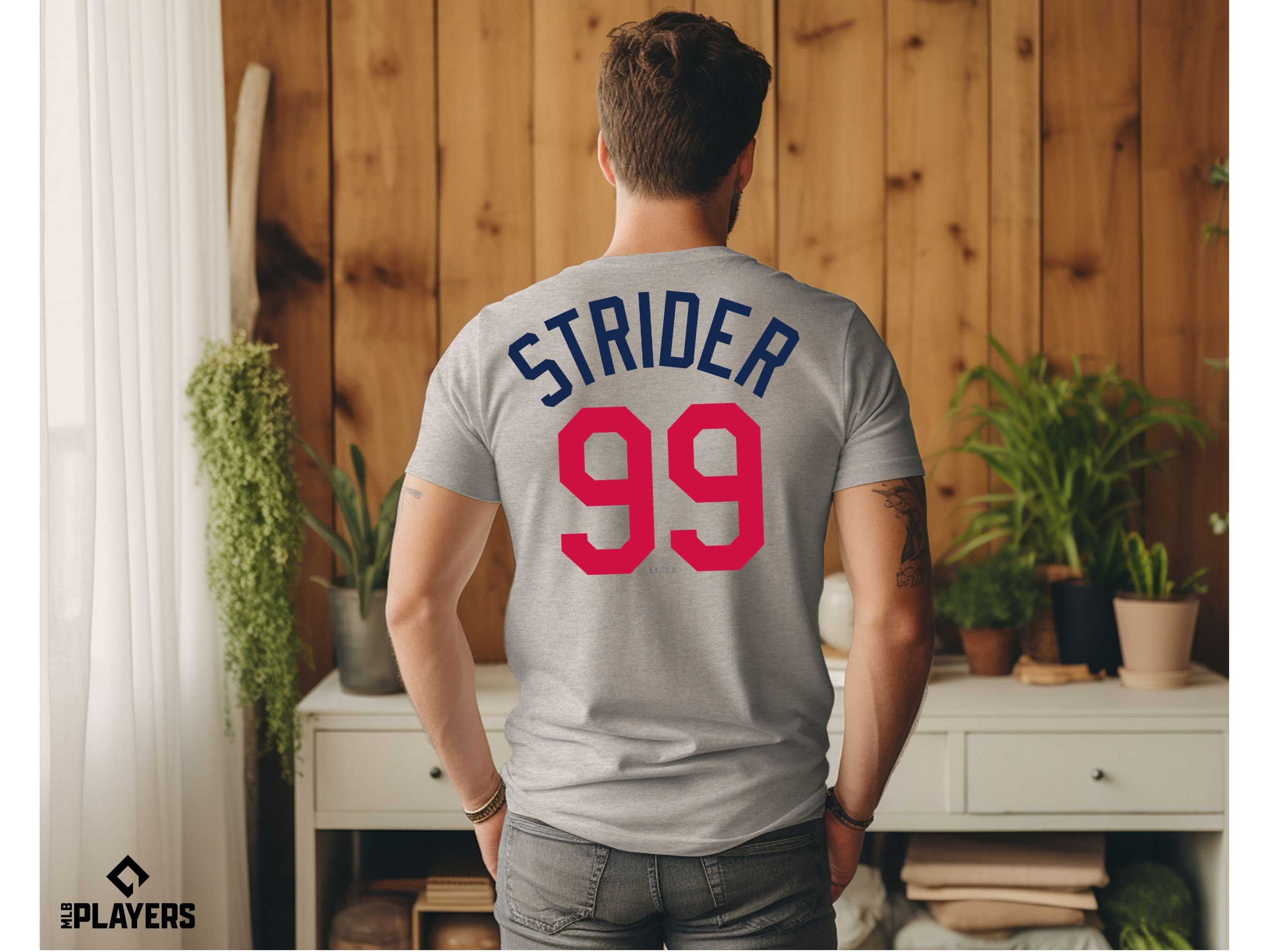 Spencer Strider Jersey T-shirt MLB Players Inc. Licensed - Etsy
